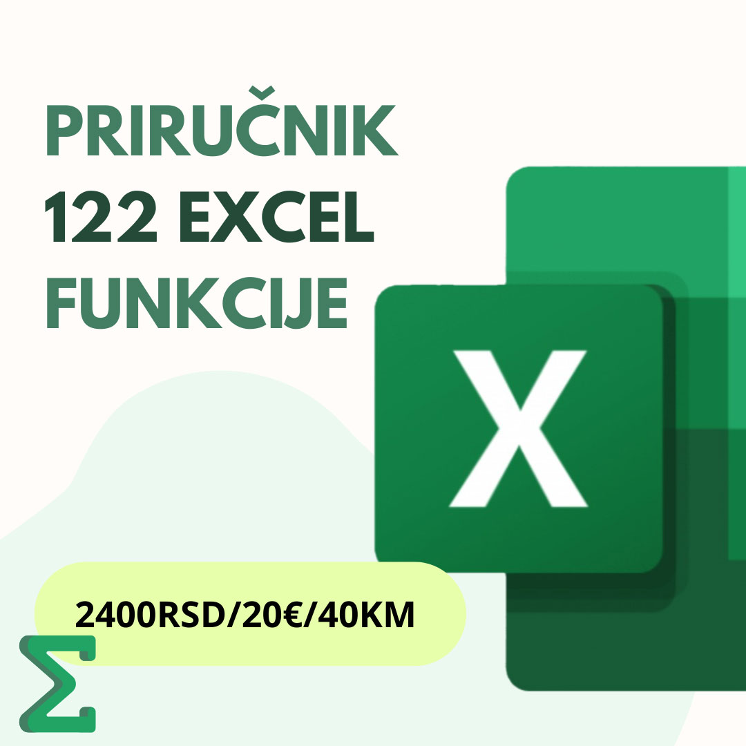Excel priručnici - Excel sa Gagom